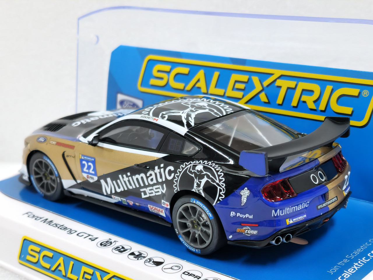 C4403 Scalextric Ford Mustang GT4 Multimatic Motorsport - Canadian GT ...