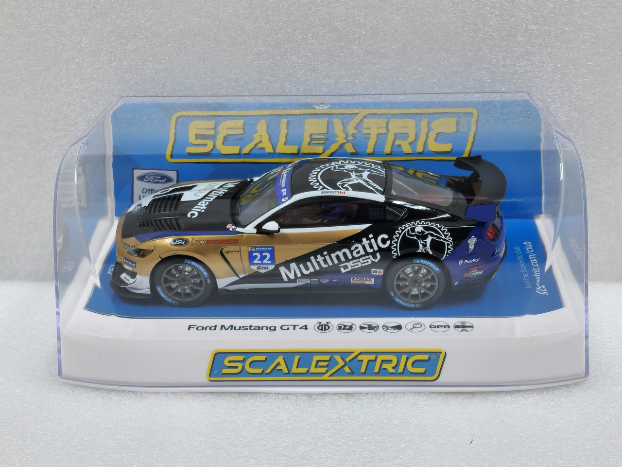 C4403 Scalextric Ford Mustang GT4 Multimatic Motorsport - Canadian GT ...