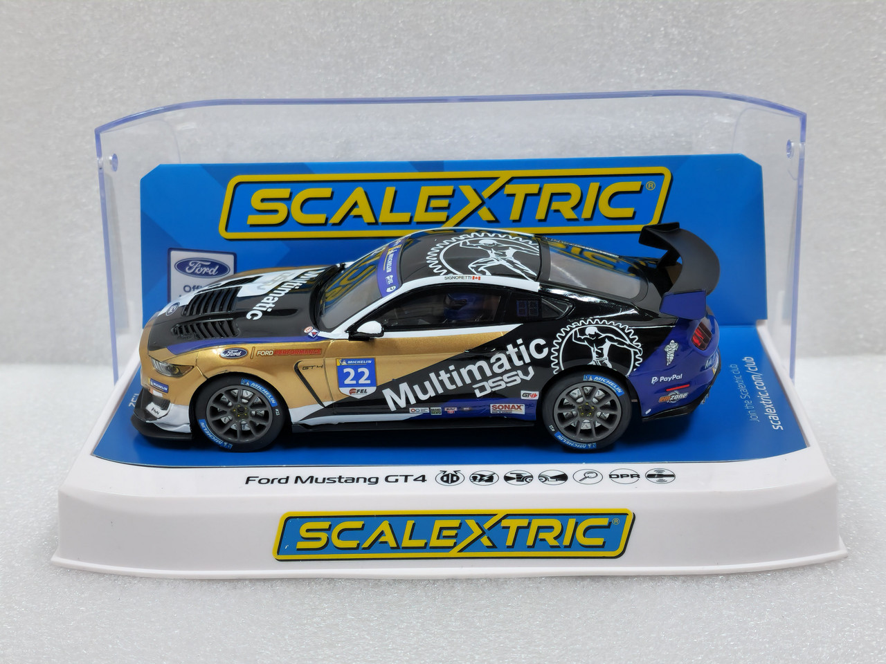 C4403 Scalextric Ford Mustang GT4 Multimatic Motorsport - Canadian GT ...