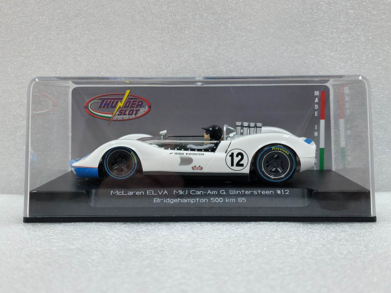 CA00406S/W Thunderslot McLaren ELVA Mk1 Bridgehampton 500km 1965 Can-Am ...
