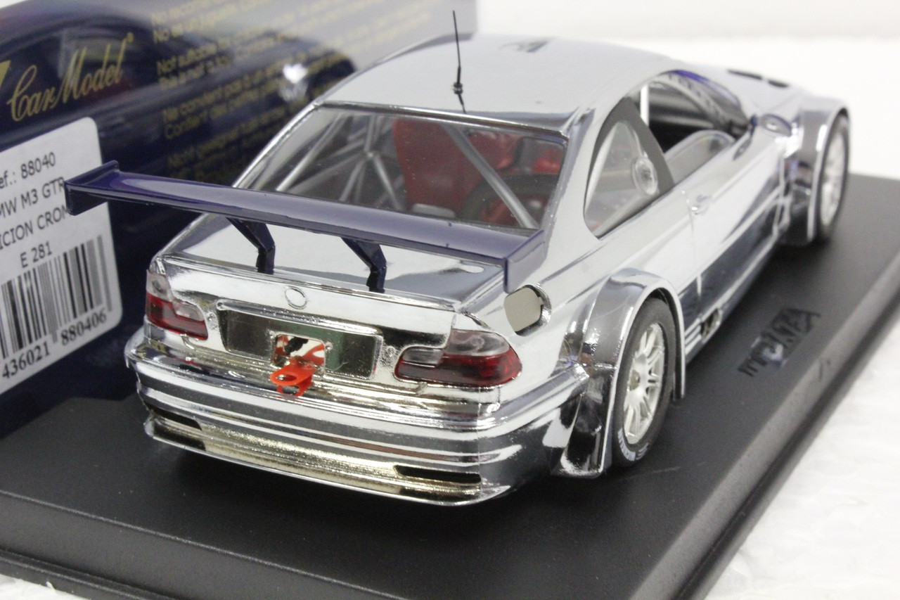 E281 Fly BMW M3 GTR Edicion Cromo 1:32 Slot Car - Great Traditions