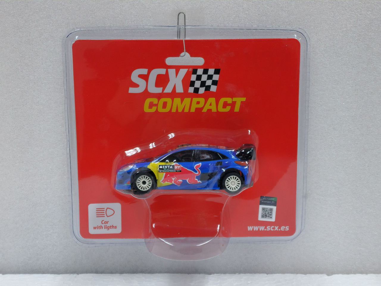 C10513X300 SCX Compact Ford Puma Rally WRC - Loubet, #7 1:43 Slot Car ...