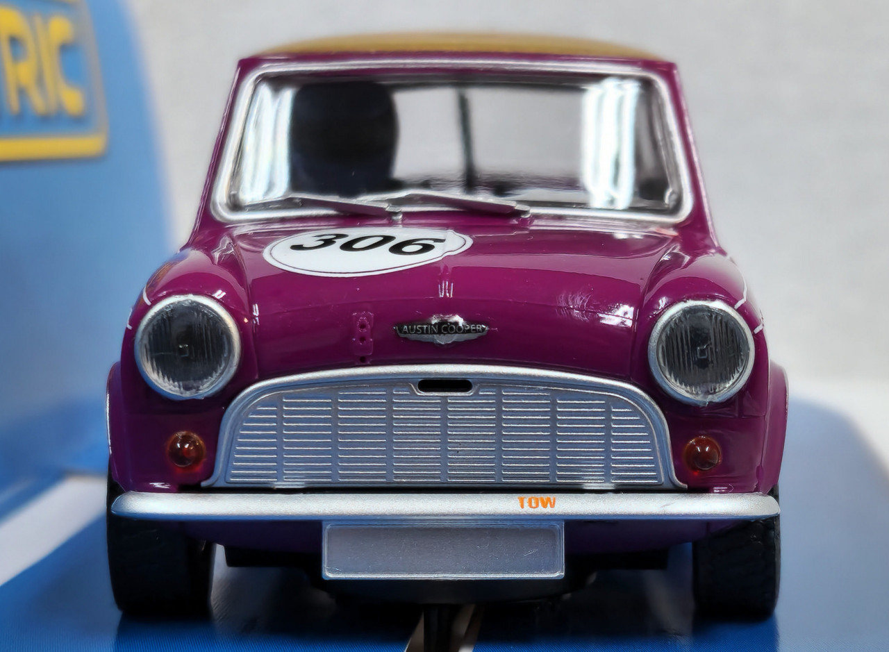 C4545 Scalextric Austin Mini Cooper S Jo Polley, #306 1:32 Slot Car ...