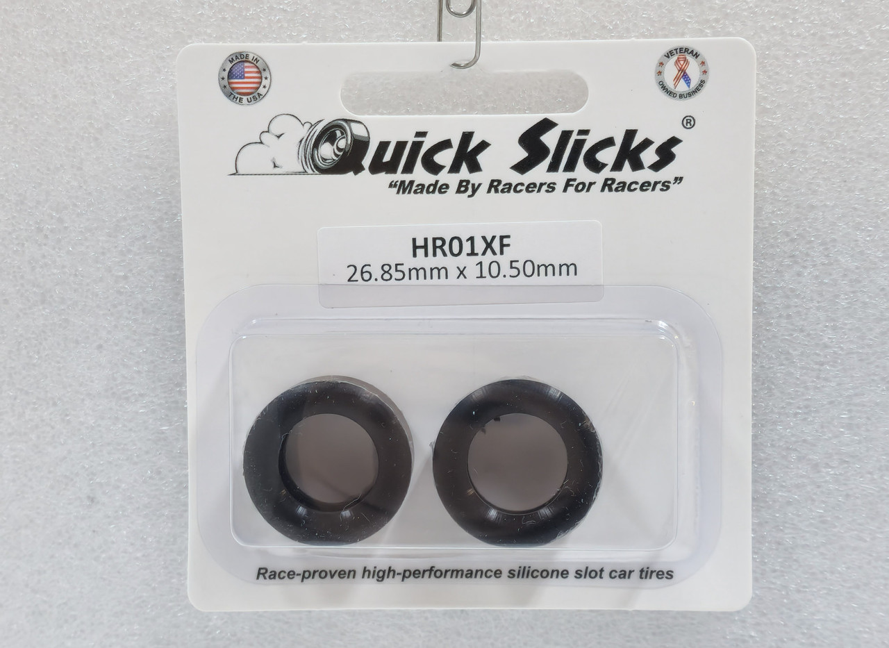 HR01XF Quick Slicks Silicone Tires for 1:24 Narrow and H&R 1:24 27x12mm ...