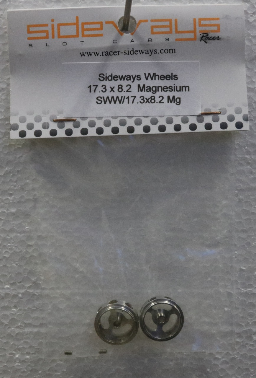 SWW/17.3x8.2MG Racer Sideways Wheels 17.3 x 8.2mm Magnesium 1:32 Slot ...