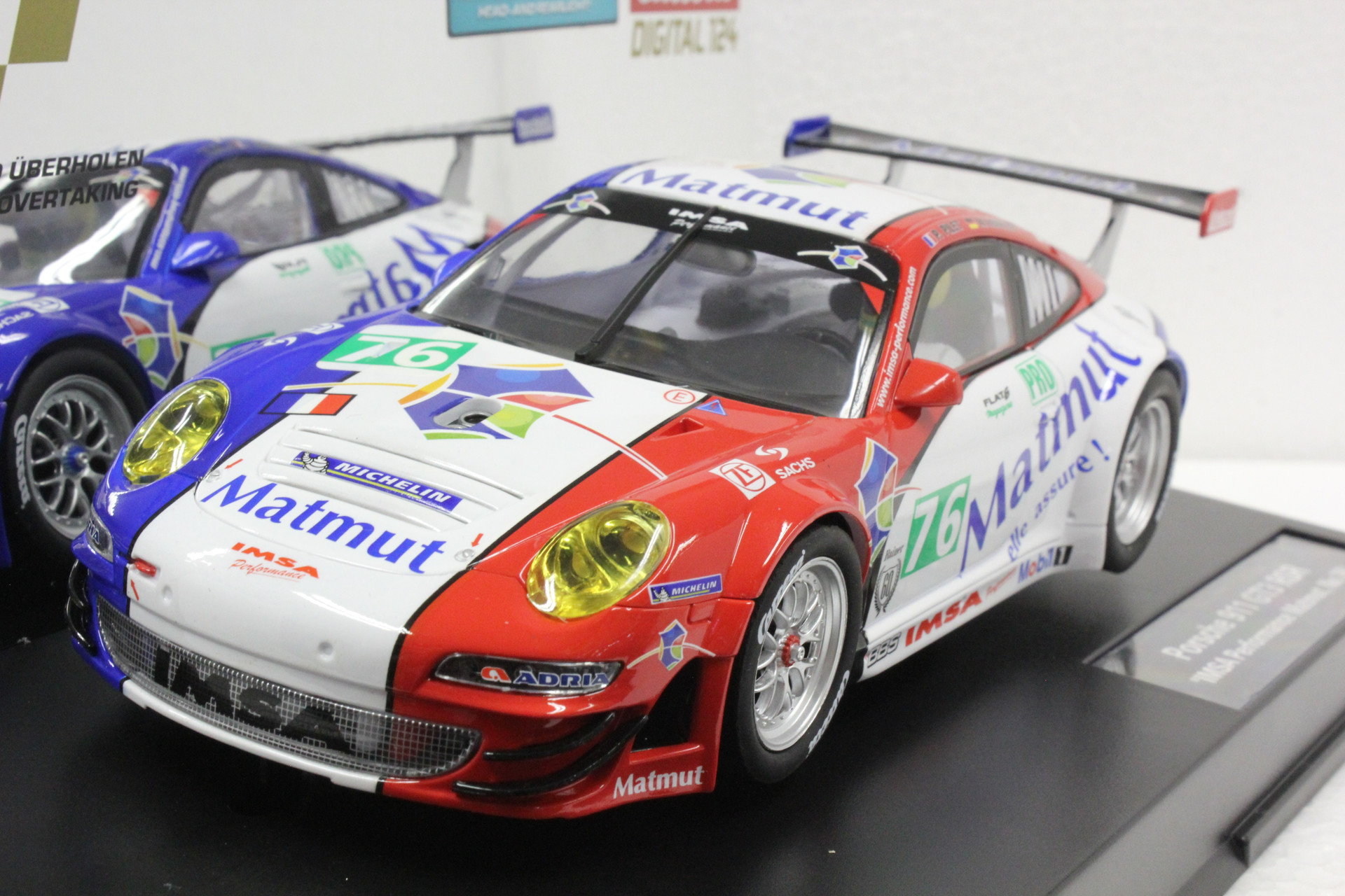 23863 Carrera Digital 124 Porsche 911 GT3 RSR IMSA, #76 1:24 Slot Car ...
