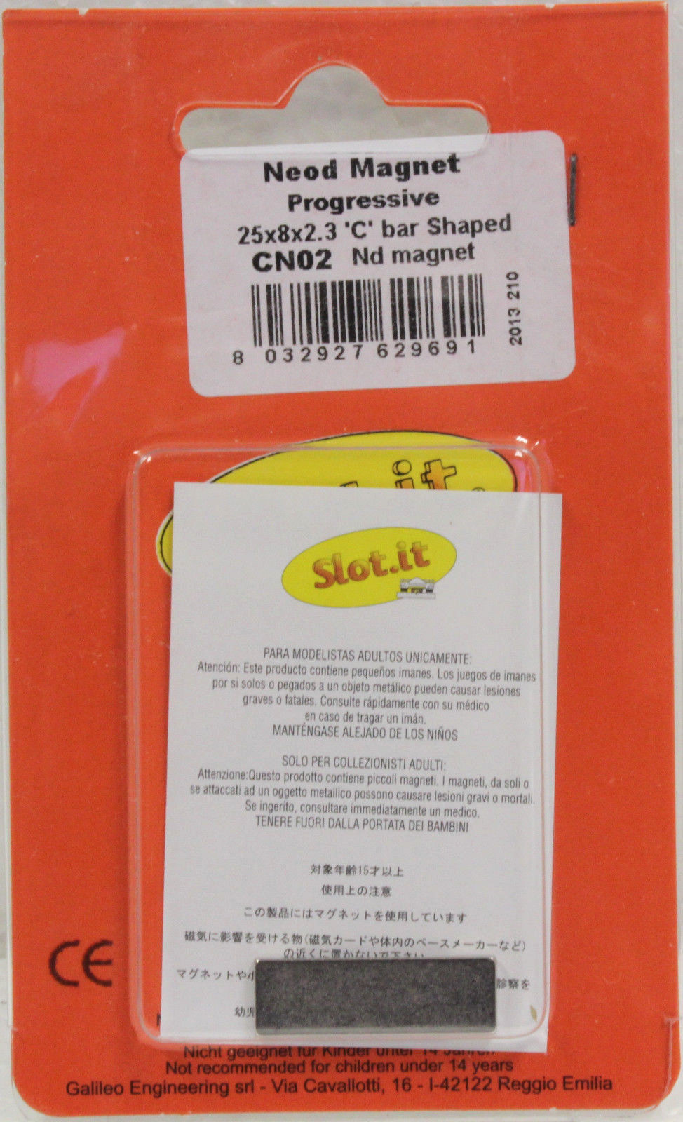 SICN02 Slot.it Neodymium Race Magnet 1:32 Slot Car Part - Great Traditions