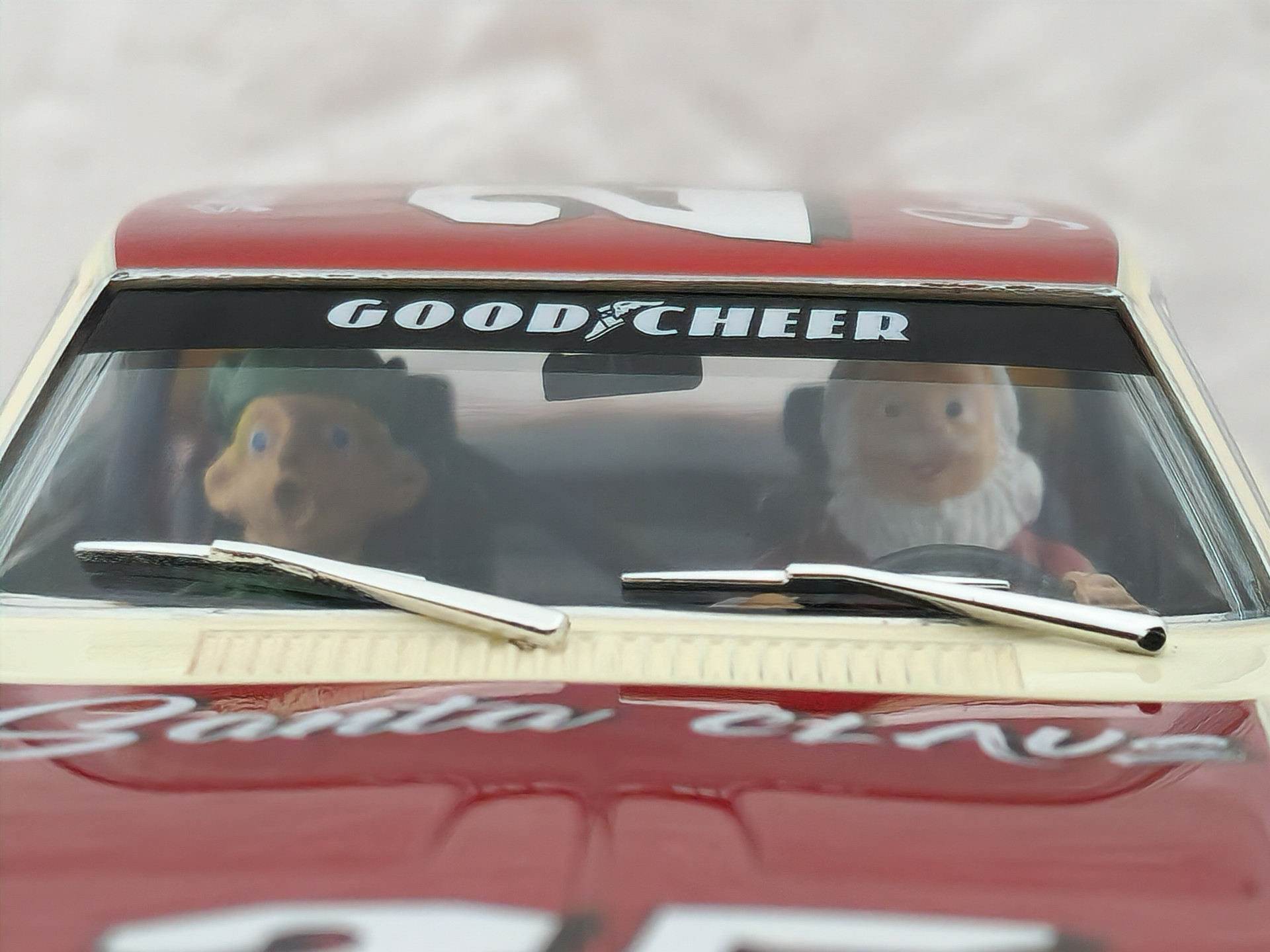 P176 Pioneer Santa's Dodge Charger Hemi 426 Red/White, #25 1:32 Slot ...