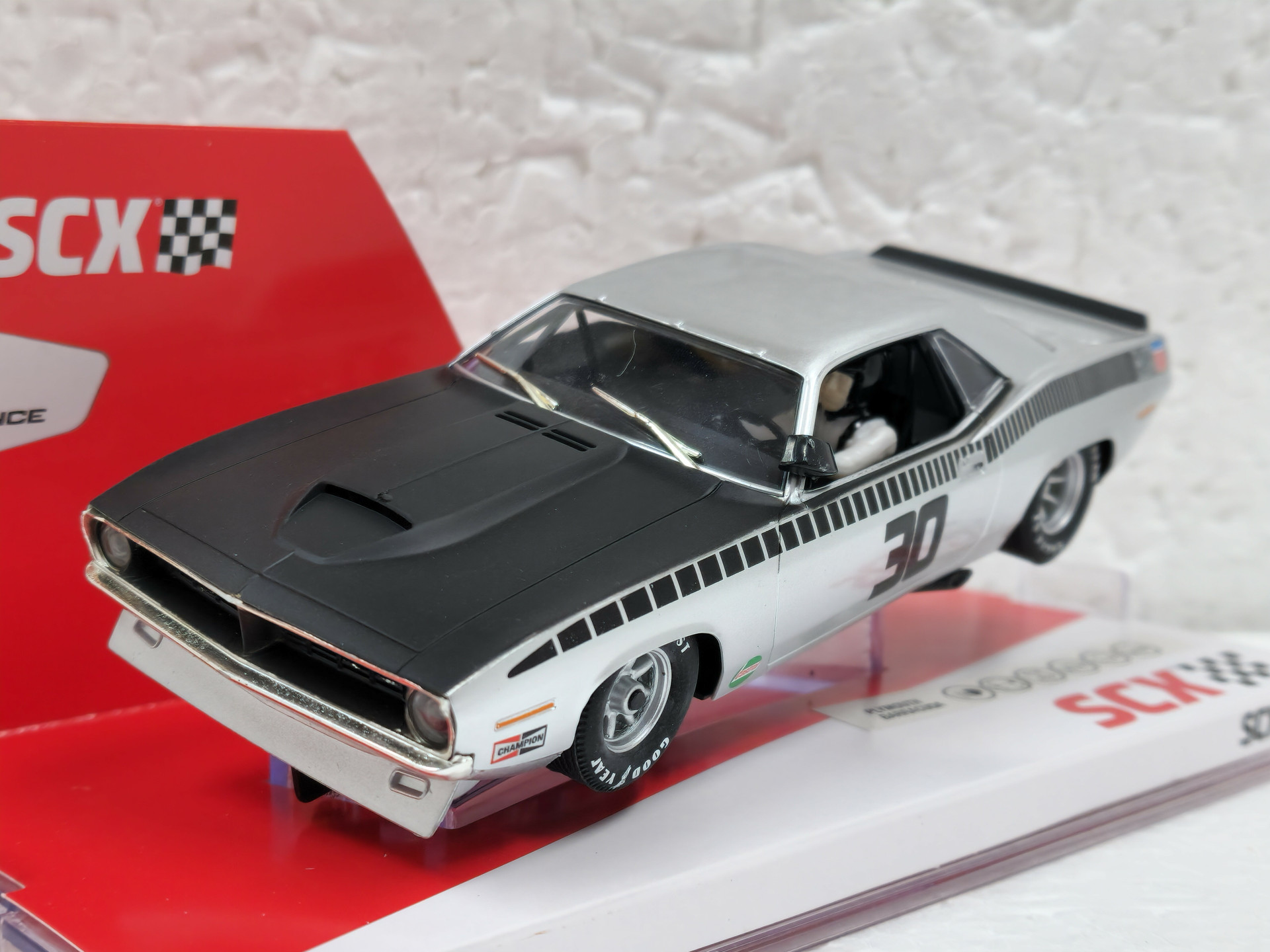 U10443X300 SCX Plymouth Trans Am AAR CUDA Lemon Twist 1970 1:32 Slot ...
