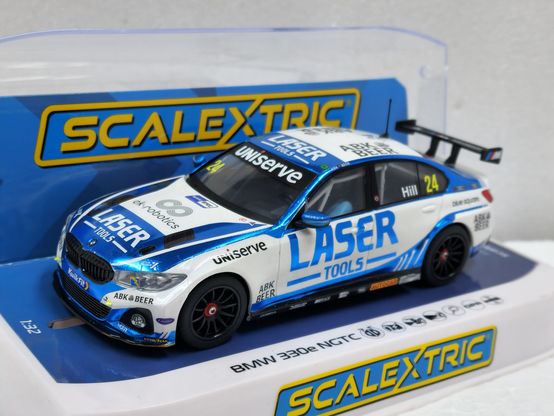 Scalextric 1:32 Slot Cars, Race Tracks, and Sets