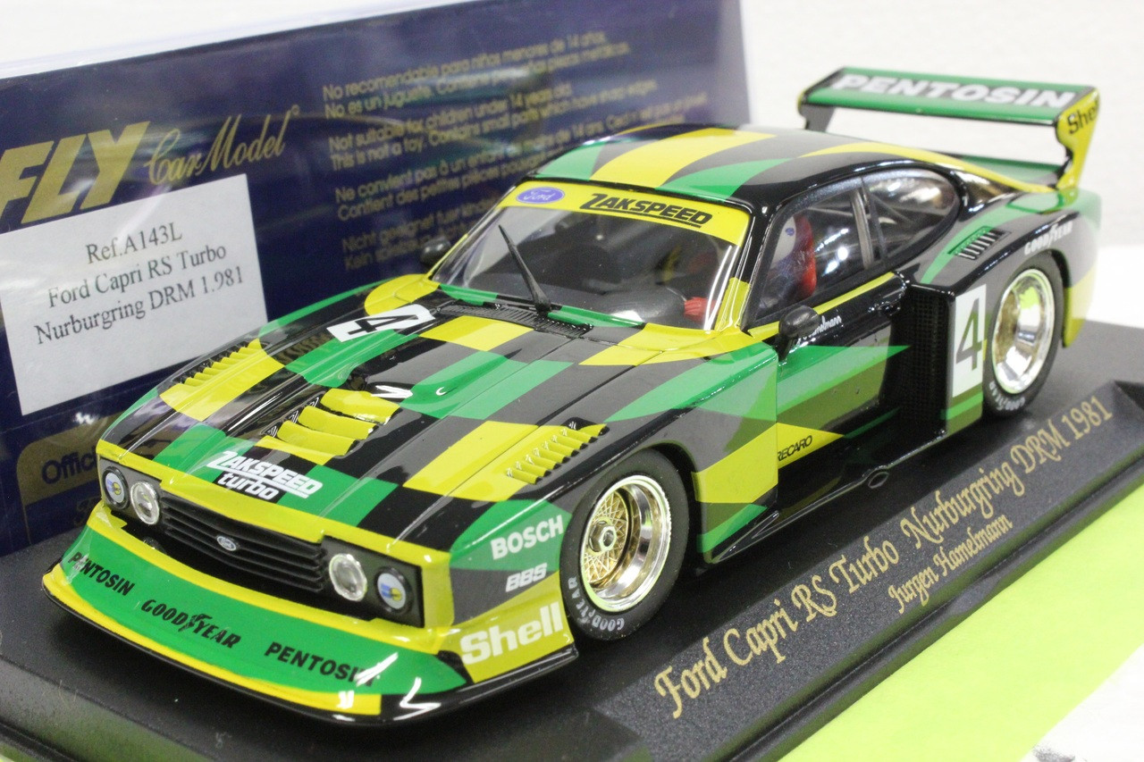 A143L Fly Ford Capri RS Turbo Nurburgring DRM 1981 Jurgen Hamelmann 1: ...