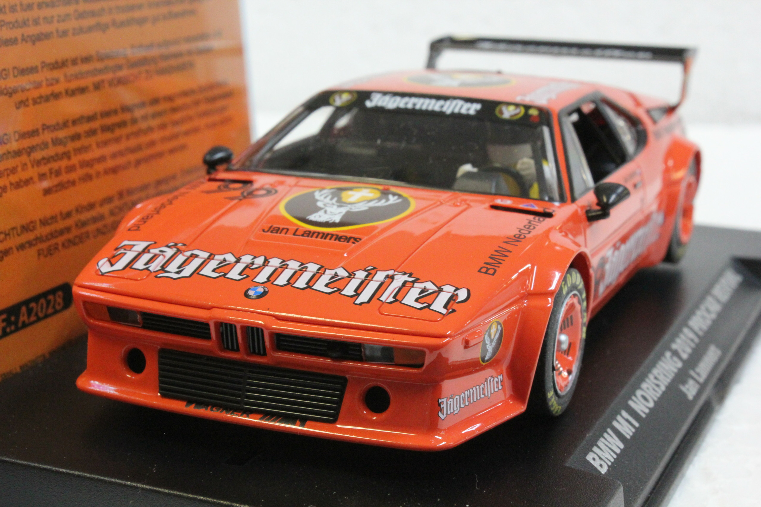 A2028 Fly BMW M1 Norisring 2019 Procar Revival Jagermeister, #99 1:32 ...