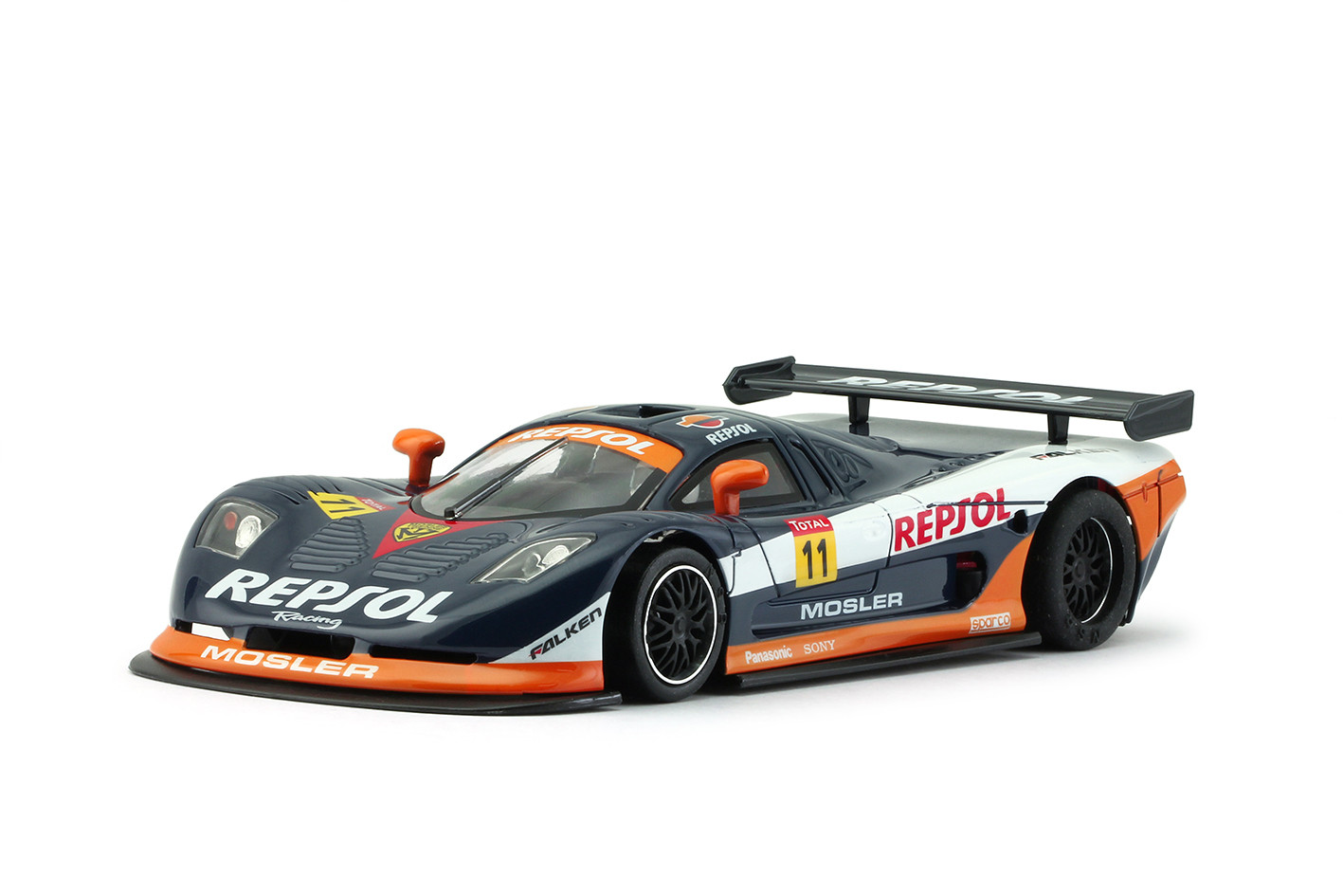 0212AW NSR Mosler MT900R Repsol Racing Blue Anglewinder EVO5, #11 1:32 ...