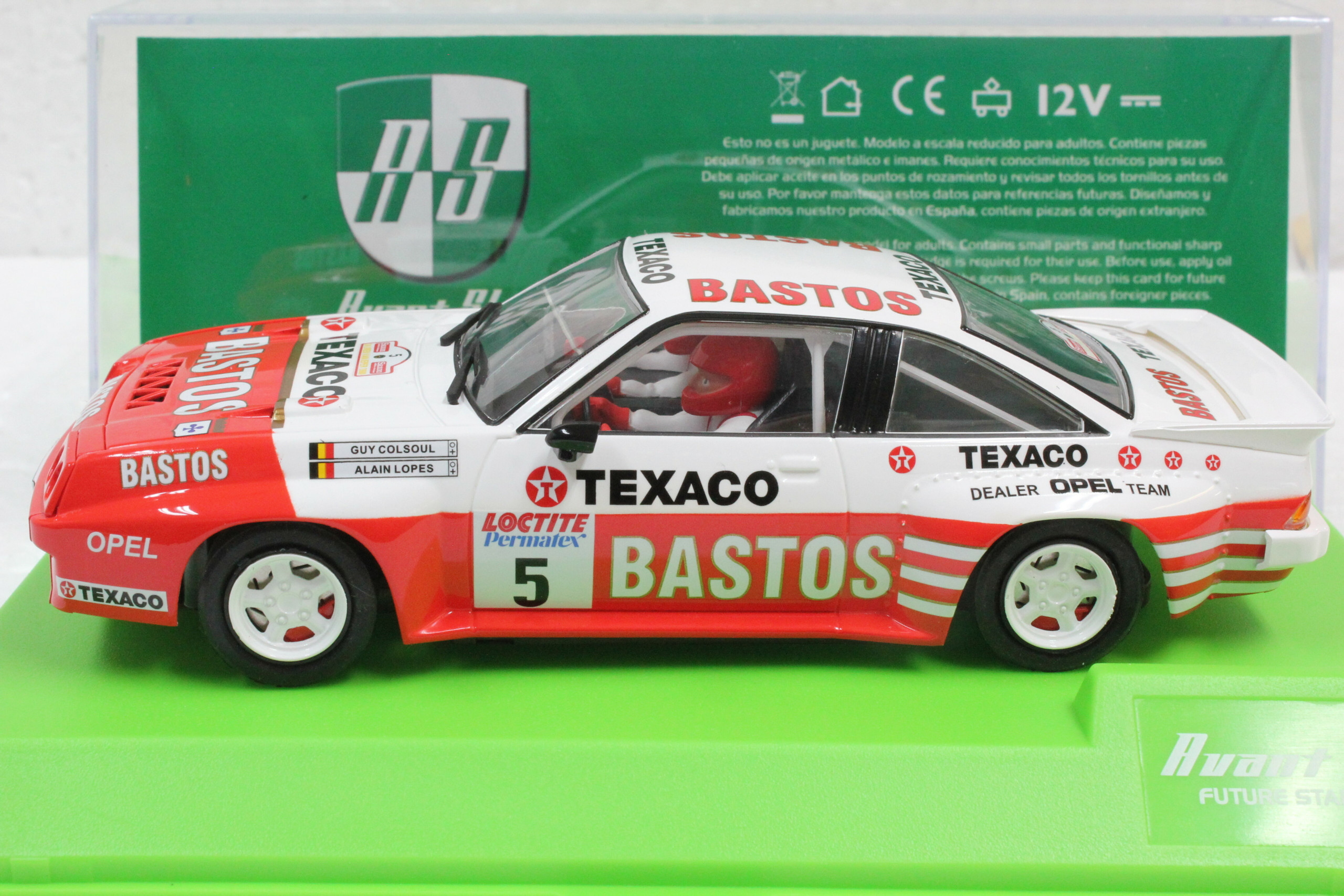 51509 Avant Slot Opel Manta Bastos Ypres Rally 1985, #5 1:32 Slot Car ...