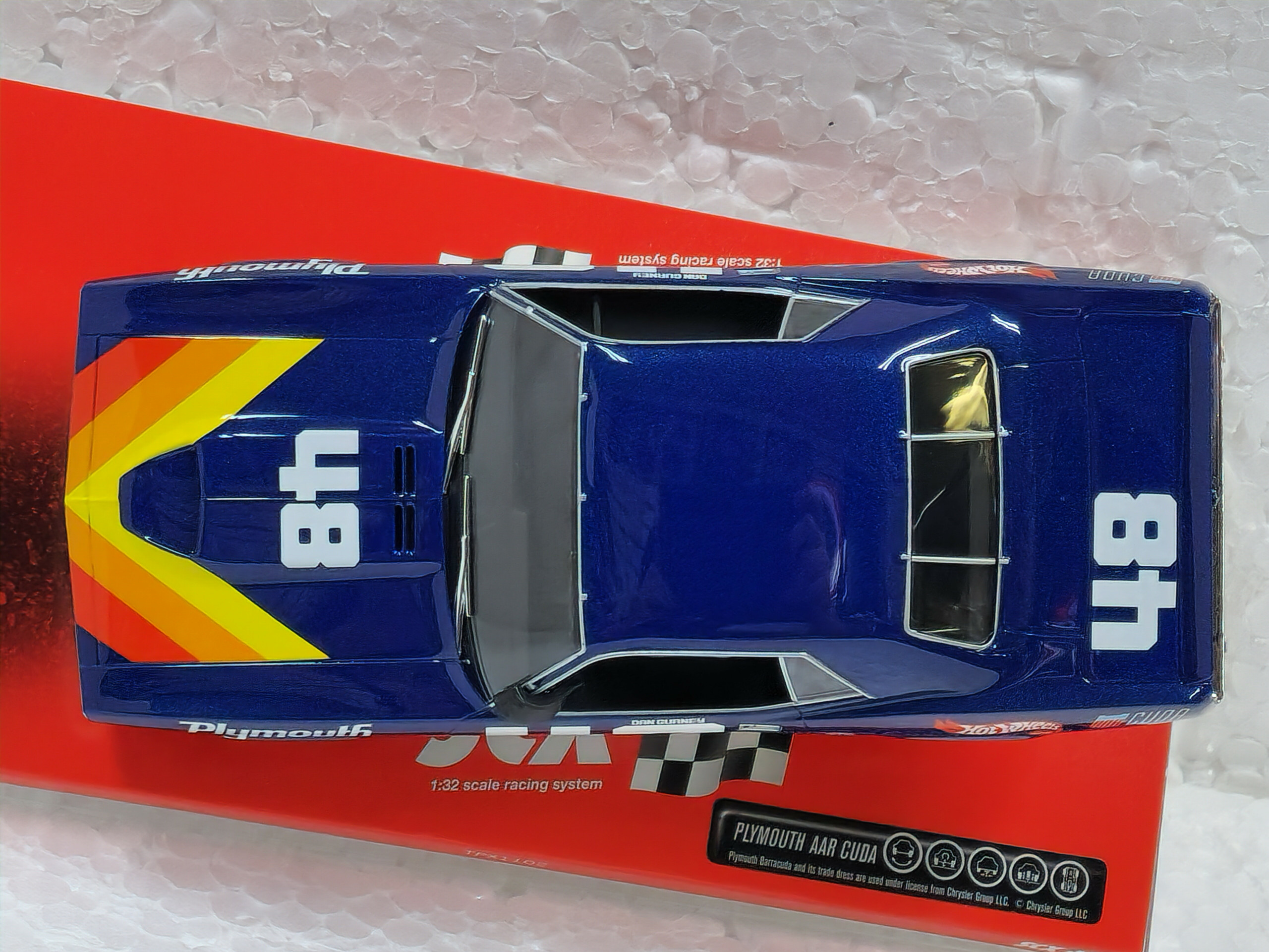 63580 SCX Plymouth Trans Am AAR CUDA Hot Wheels Dan Gurney #48 1970 ...