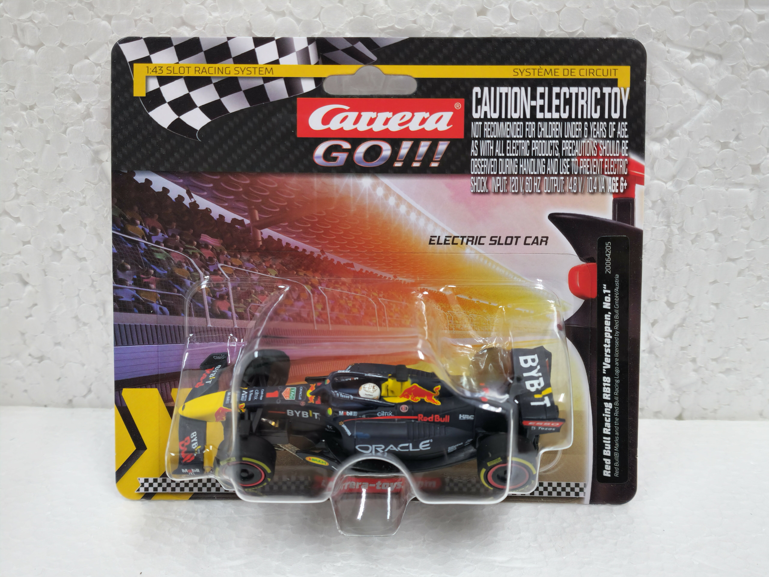 64205 Carrera GO!!! Red Bull Racing RB18 2022 Verstappen, #1 1:43 Slot ...