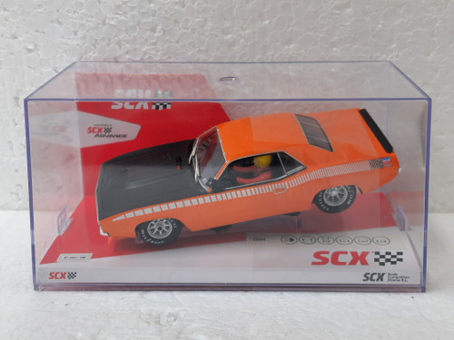 U10449X300 SCX Plymouth Trans Am AAR CUDA Vitamin C 1970 1:32 Slot Car ...