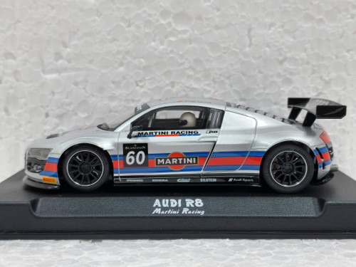 0317AW NSR Audi R8 LMS Martini Racing Grey, #60 1:32 Slot Car - Great ...