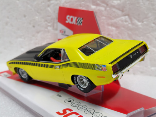 U10440X300 SCX Plymouth Trans Am AAR CUDA Curious Yellow 1970 1:32 Slot ...