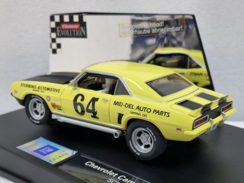 25712 Carrera Evolution Chevrolet Camaro SS396 SCCA ’73, #64 1:32 Slot ...