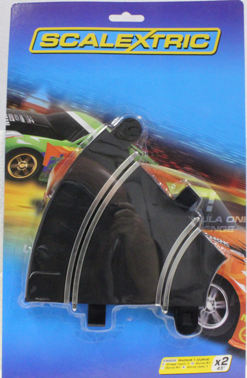 C8202 Scalextric Radius 1 Curve Track 1:32 Slot Car Track - Great ...