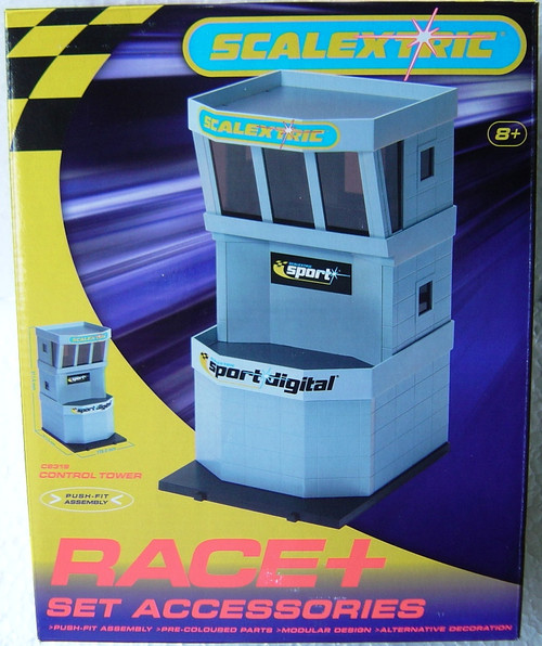 C8319 Scalextric Control Tower 1:32 Slot Car Accessory - Great Traditions