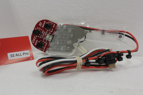 32ALLPRO-Clear OS3 32 All Pro Controller with Brake Sensitivity and ...