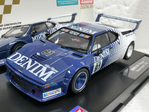 23909 Carrera Digital 124 BMW M1 Procar Denim 1980, #81 1:24 Slot Car ...