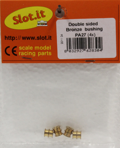 SIPA27 Slot.it CNC Double Sided Bronze Bushings 4 pack 1:32 Slot Car ...