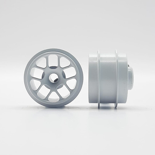 STAFFS253 Staffs Hyper Aluminum Wheels 16.9 x 10mm White (2) 1:32 Slot ...