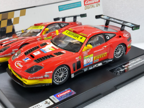 23974 Carrera Digital 124 Ferrari 575 GTC, #10 1:24 Slot Car - Great ...