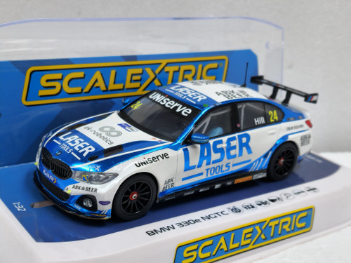 C4526 Scalextric BMW 330e NGTC Laser Tools Jake Hill 2023, #24 1:32 ...
