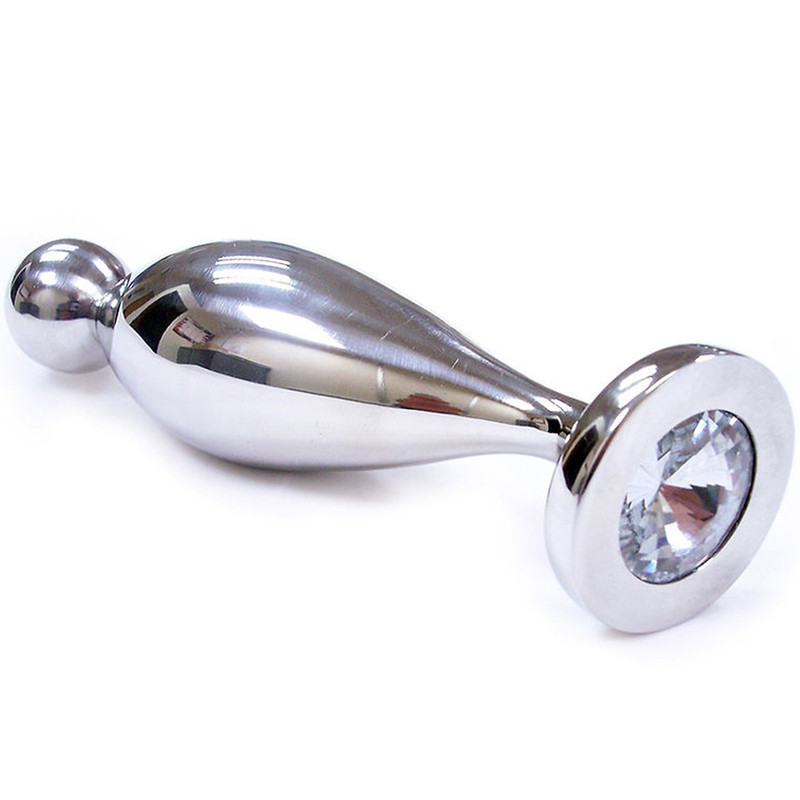 Rouge Stainless Steel Fish Tail Anal Probe Size Medium For bondage bdsm ...