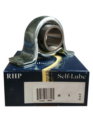 Find LPB 25 A RHP Zinc Coated Steel 2-Bolt Pressed Steel Plummer Block ...