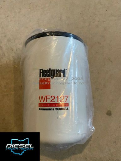 New Genuine Cummins Fleetguard WF2127 3680434 Coolant Water Filter ...