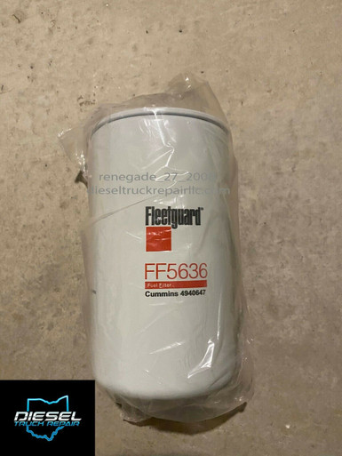 Genuine Fleetguard FF5636 fuel filter