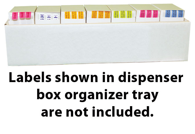 LDBX - Label Dispenser Box Organizer Tray - Positive Impressions