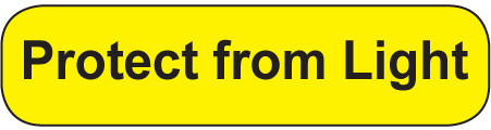 C-18 Medication Instruction Stickers - Protect from Light - Positive ...