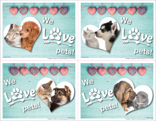 4DCMIX62- 4 up Reminder Card - Positive Impressions