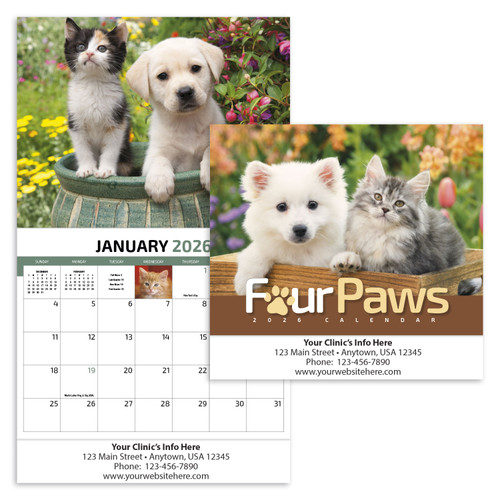 FCAL1: 13 month Full-Size Calendar - Positive Impressions