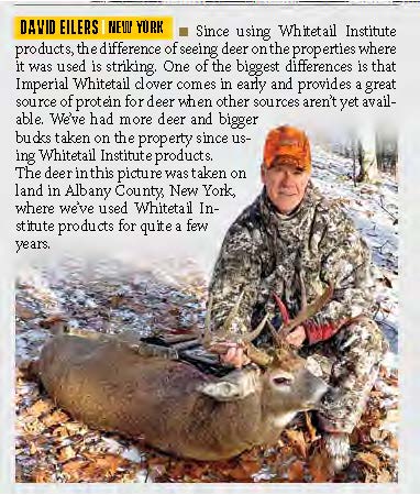 DAVID EILERS - NEW YORK - Whitetail Institute