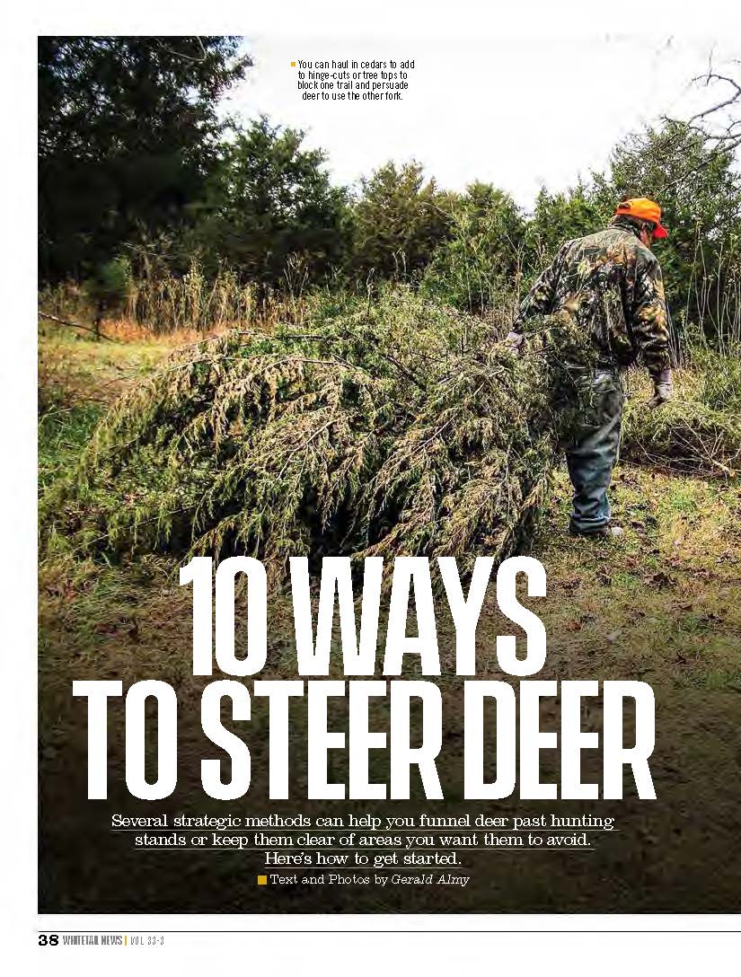 10 WAYS TO STEER DEER - Whitetail Institute