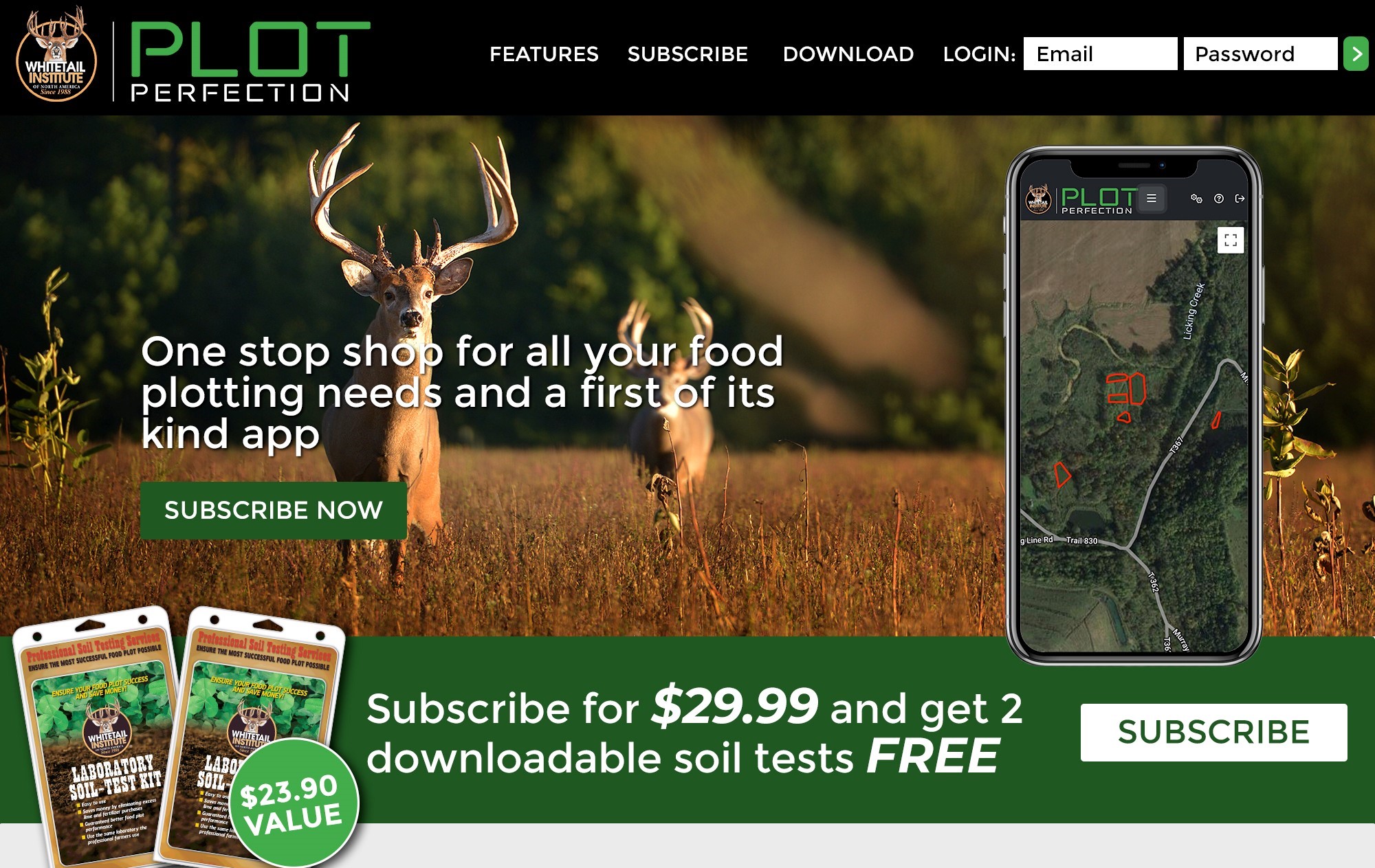 Plot Perfection App | Build Your Food Plot Journal