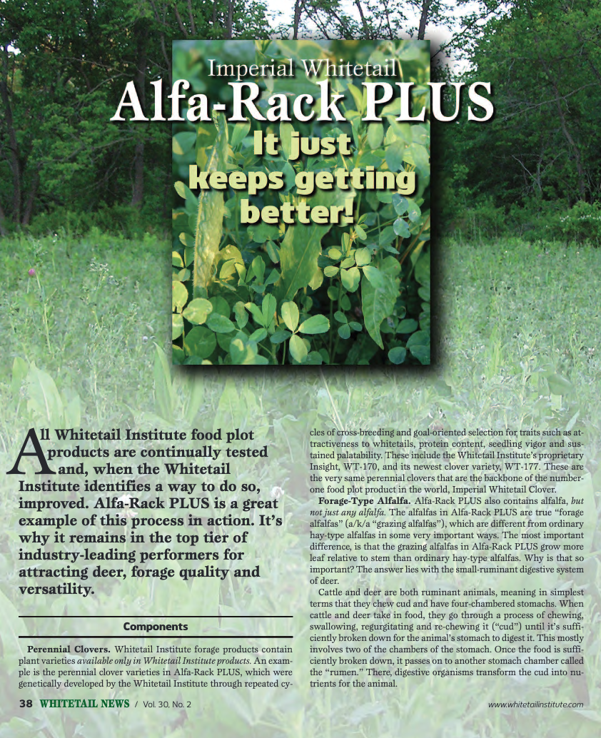 Imperial Whitetail Alfa-Rack Plus - Whitetail Institute