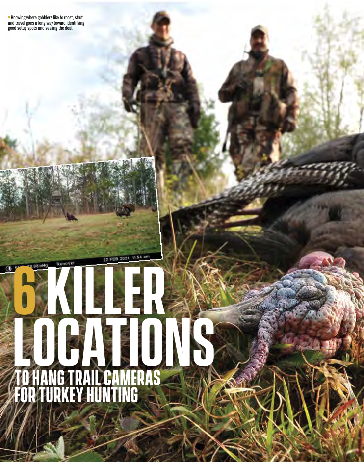 6 Killer Locations to Hang Trail Cameras for Turkey Hunting - Whitetail ...
