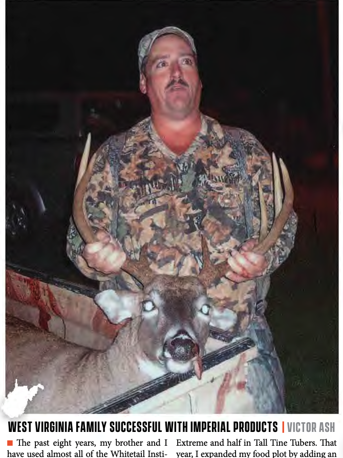 Victor Ash - West Virginia - Whitetail Institute