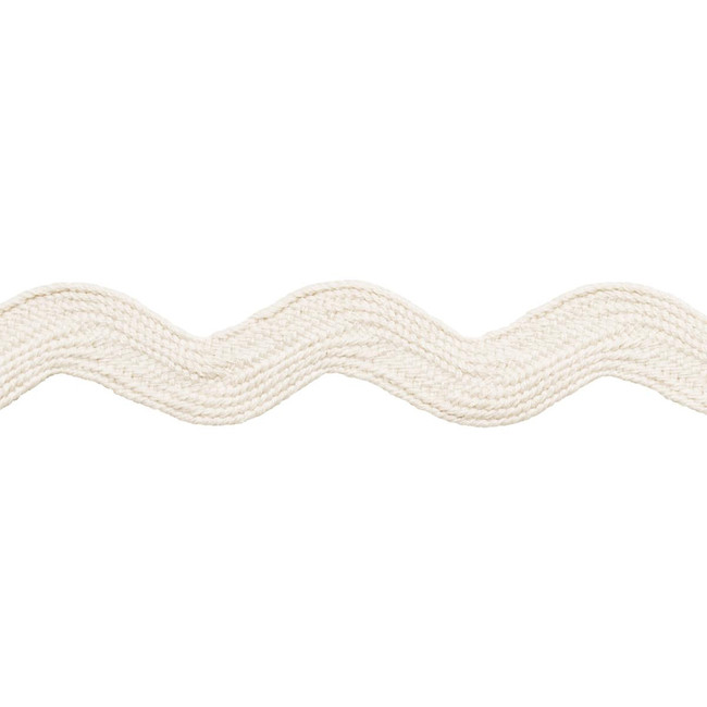 Ric Rac Tape Large Ivory 82725 by Schumacher Trim - Fabric Carolina