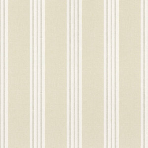 Canvas Stripe Beige T13356 by Thibaut Wallpaper - Fabric Carolina