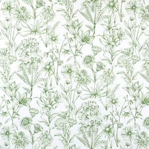 Garden Stencil Sage by Carole Fabric - Fabric Carolina