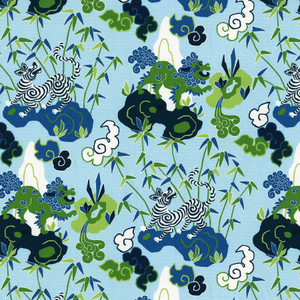 Playful Zebra Turquoise 471320 By P/K Lifestyles Fabric - Fabric Carolina